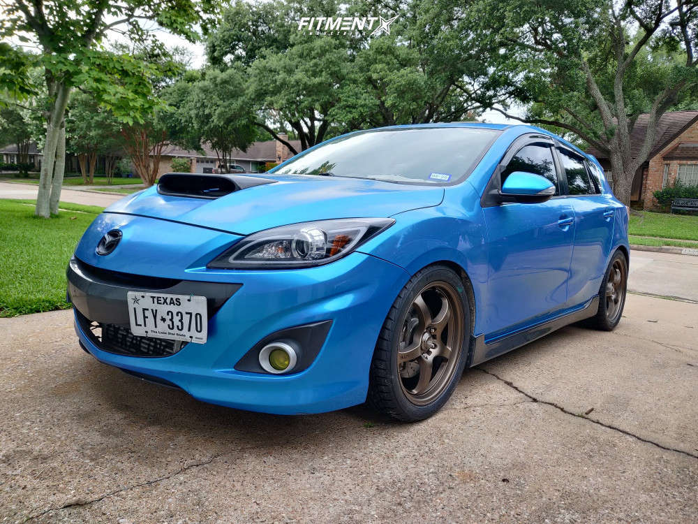 2010 Mazda MazdaSpeed3 Base with 18x8 Motegi Mr131 and BFGoodrich ...