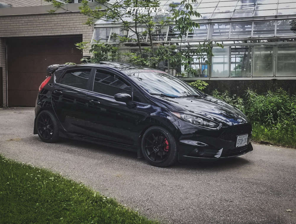 2017 Ford Fiesta ST with 17x8 Rota Titan and Firestone 205x40 on ...