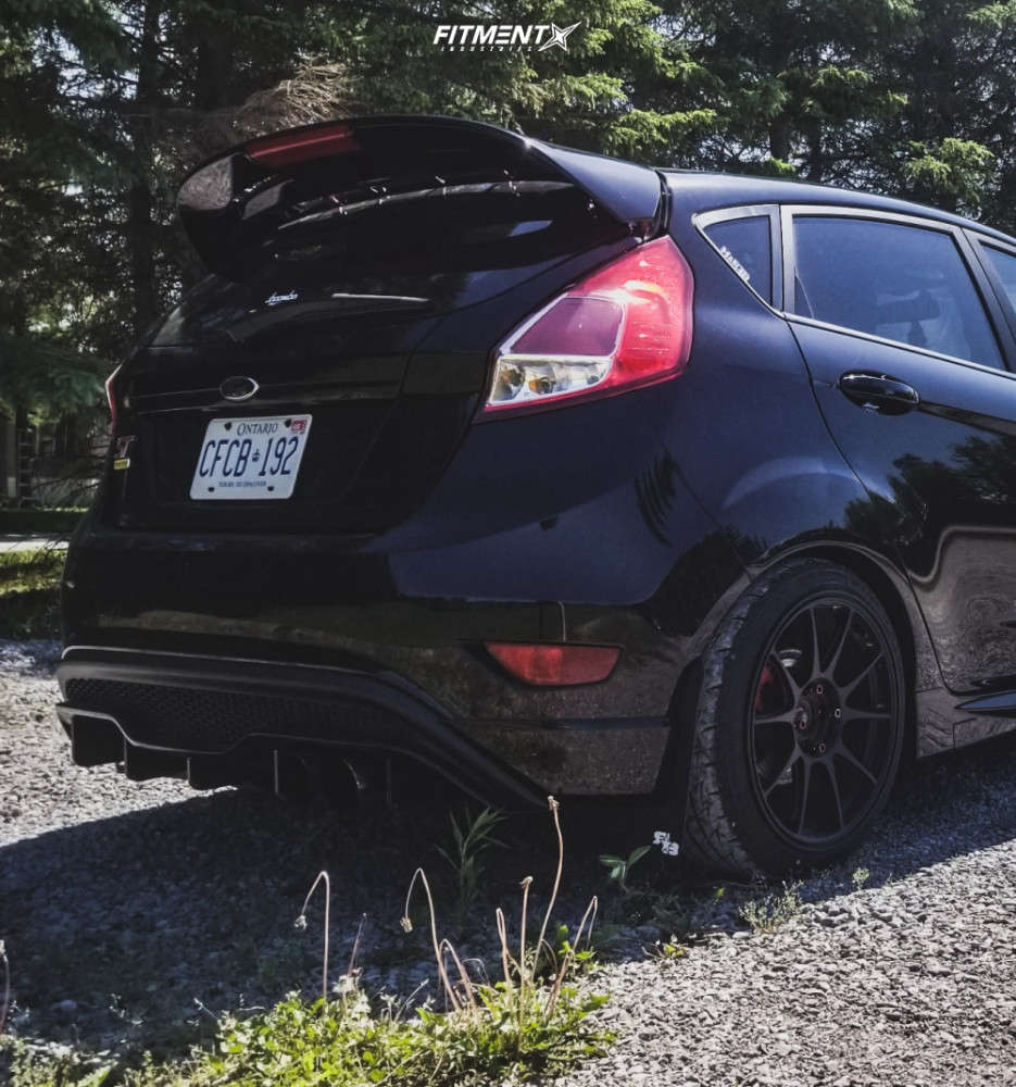 2017 Ford Fiesta ST with 17x8 Rota Titan and Firestone 205x40 on ...