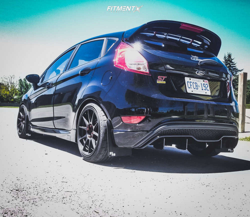 2017 Ford Fiesta ST with 17x8 Rota Titan and Firestone 205x40 on ...
