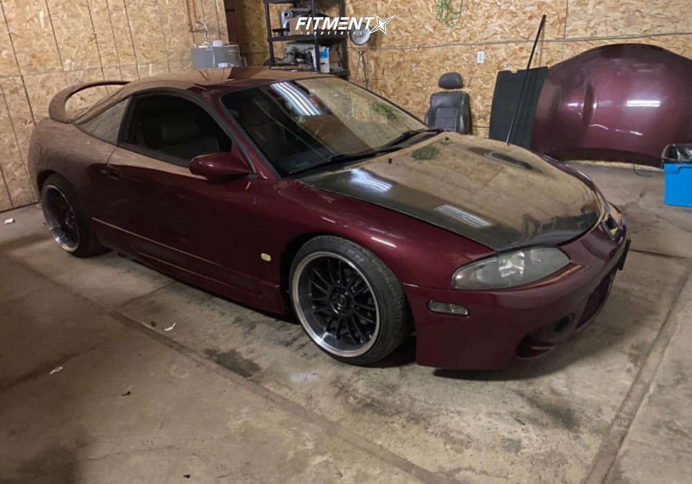 1998 Mitsubishi Eclipse GST with 18x10 Rota Svn-r and Kapsen 225x40 on ...