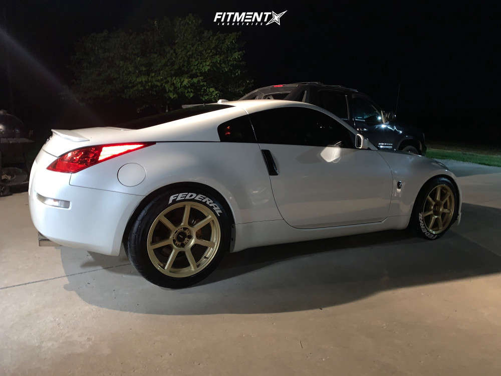 2006 Nissan 350Z Grand Touring with 18x9 Konig Ultraform and Federal ...