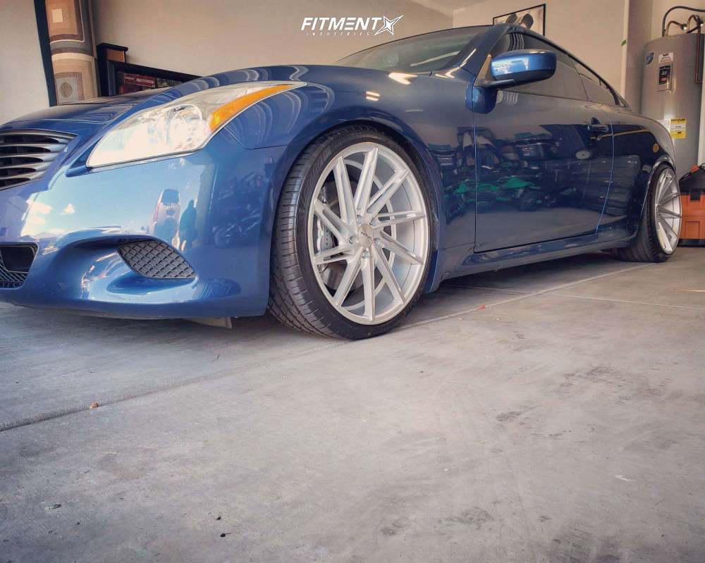 2008 INFINITI G37 Sport with 20x9.5 INOVIT Turbine and Lexani 235x35 on ...