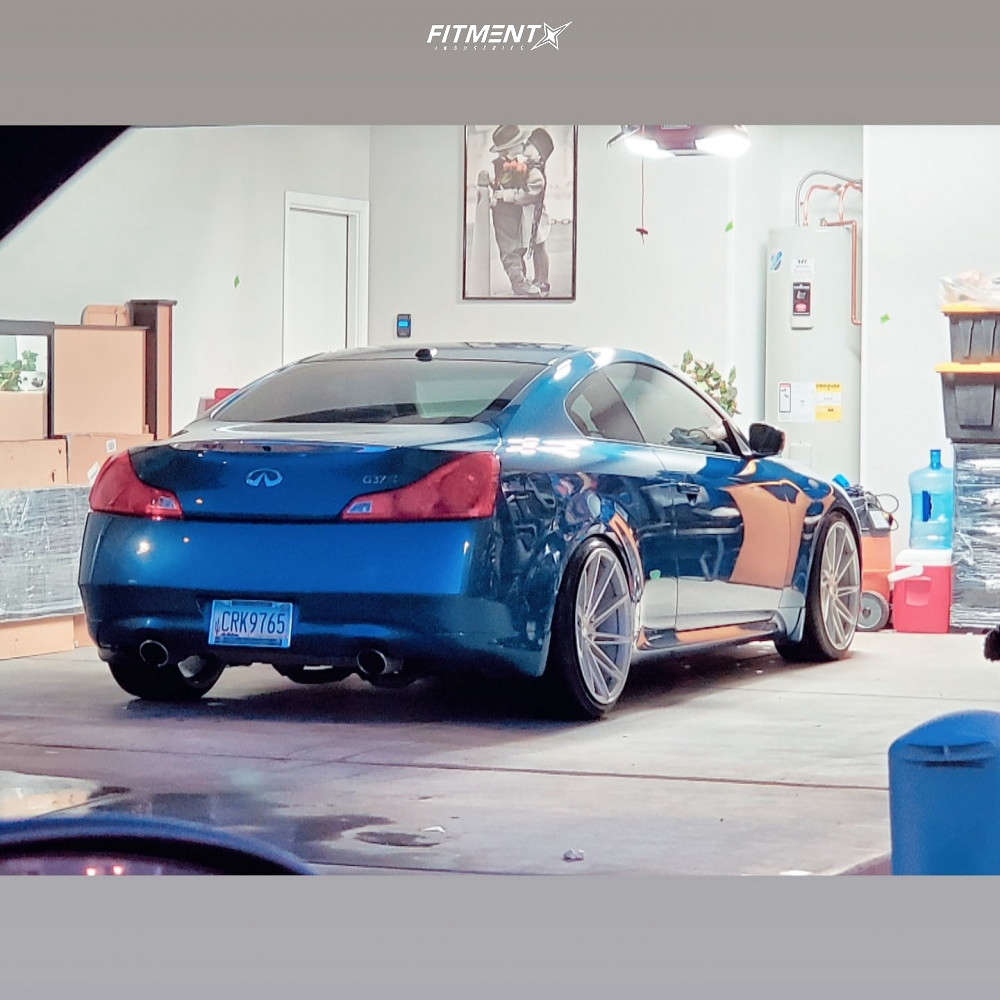 2008 INFINITI G37 Sport with 20x9.5 INOVIT Turbine and Lexani 235x35 on ...