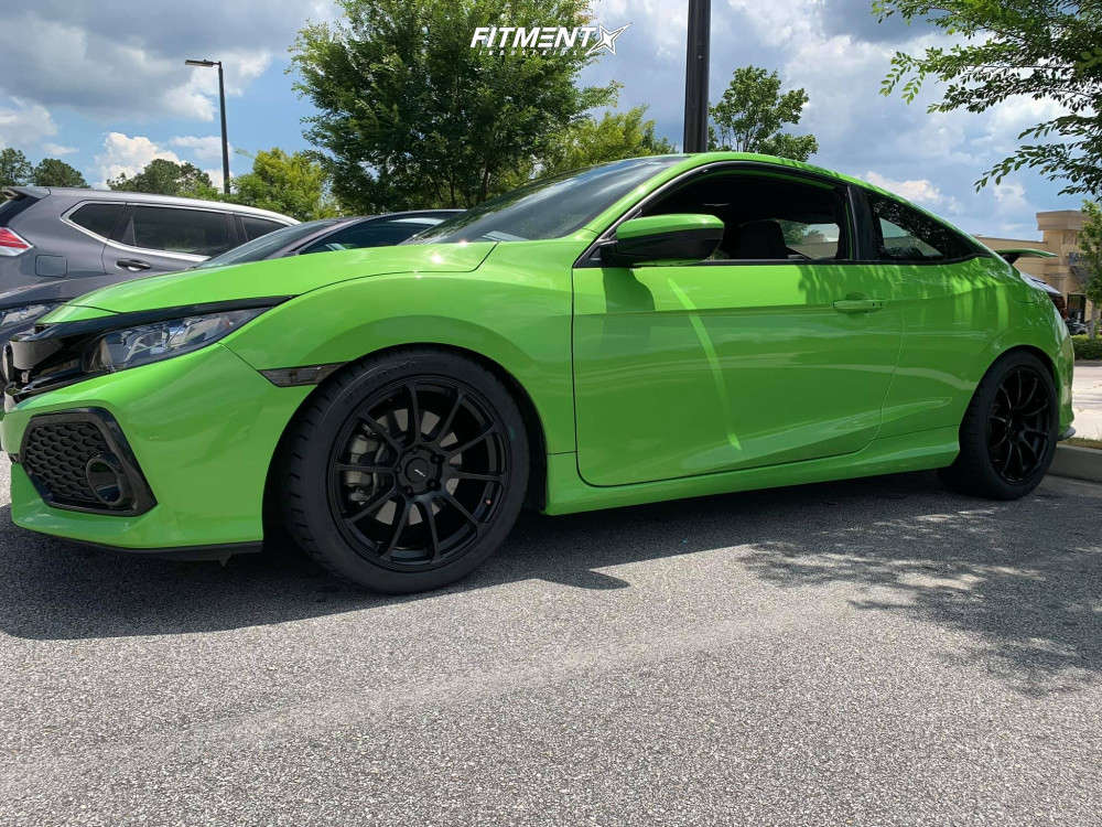 2017 Honda Civic Si with 18x8.5 AVID1 AV27 and BFGoodrich 245x40 on ...