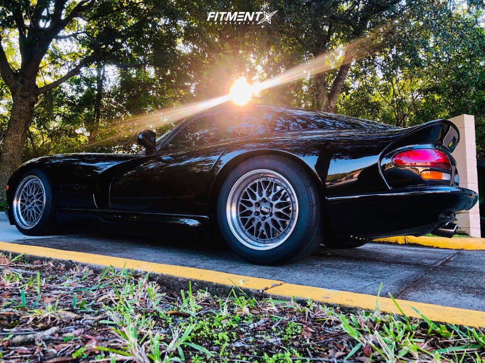 1999 Dodge Viper GTS with 18x11 BBS E-19 and Bridgestone 275x35 on ...