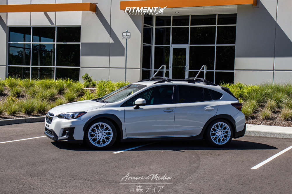 2019 Subaru Crosstrek Premium with 18x8.5 TSW Sebring and Continental ...