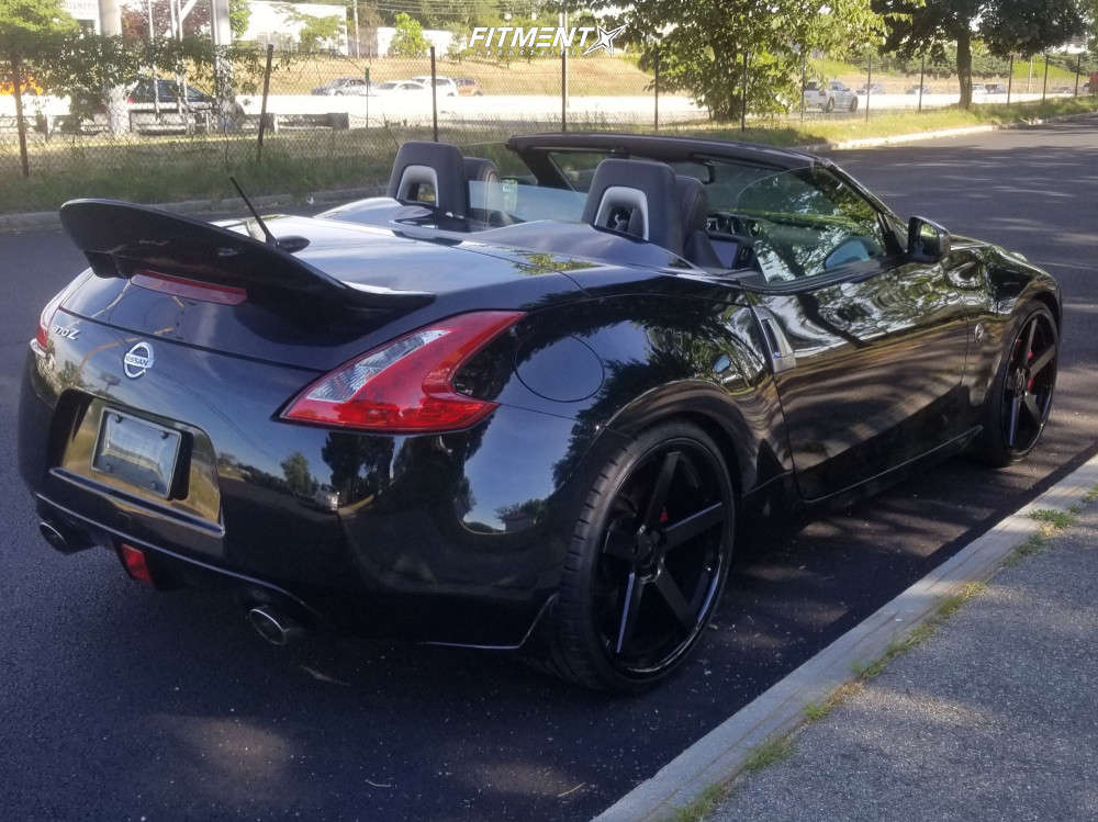 2015 Nissan 370Z Touring Sport with 22x9 Stance Sc-5 and Durun 245x25 ...