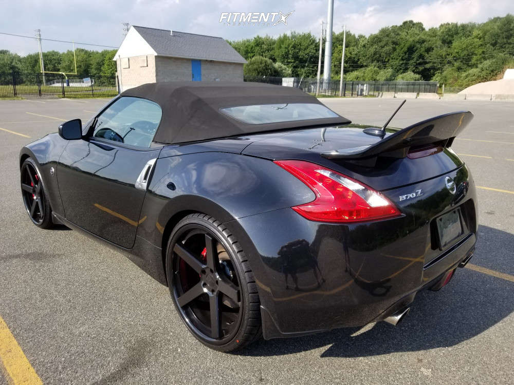2015 Nissan 370Z Touring Sport with 22x9 Stance Sc-5 and Durun 245x25 ...