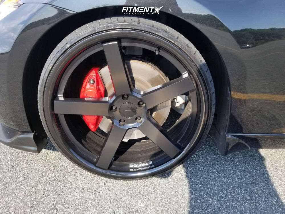 2015 Nissan 370Z Touring Sport with 22x9 Stance Sc-5 and Durun 245x25 ...