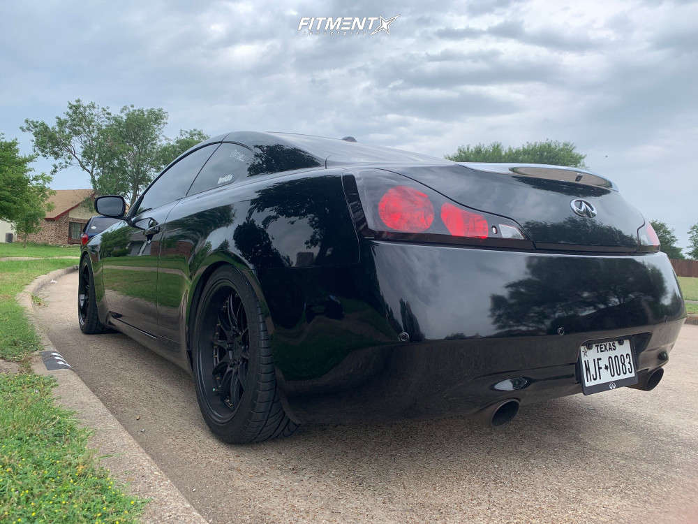 2010 INFINITI G37 Journey with 18x9.5 Aodhan Ds07 and Achilles 275x35 ...