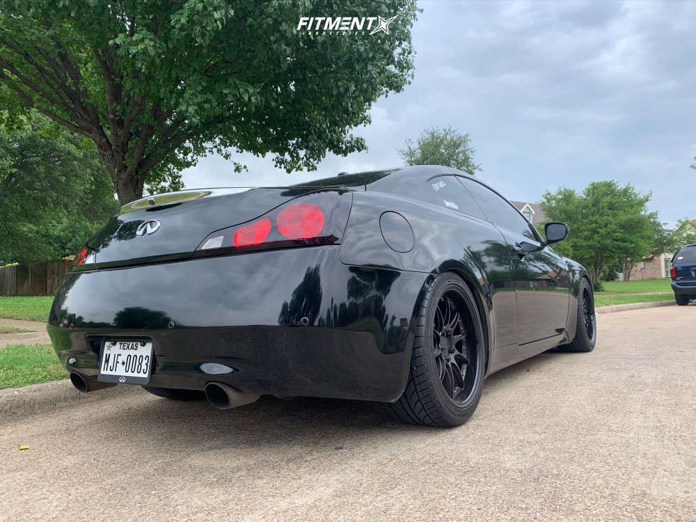 2010 INFINITI G37 Journey with 18x9.5 Aodhan Ds07 and Achilles 275x35 ...