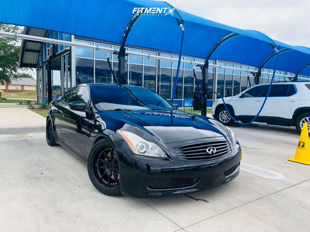 2010 INFINITI G37 Journey with 18x9.5 Aodhan Ds07 and Achilles 275x35 ...
