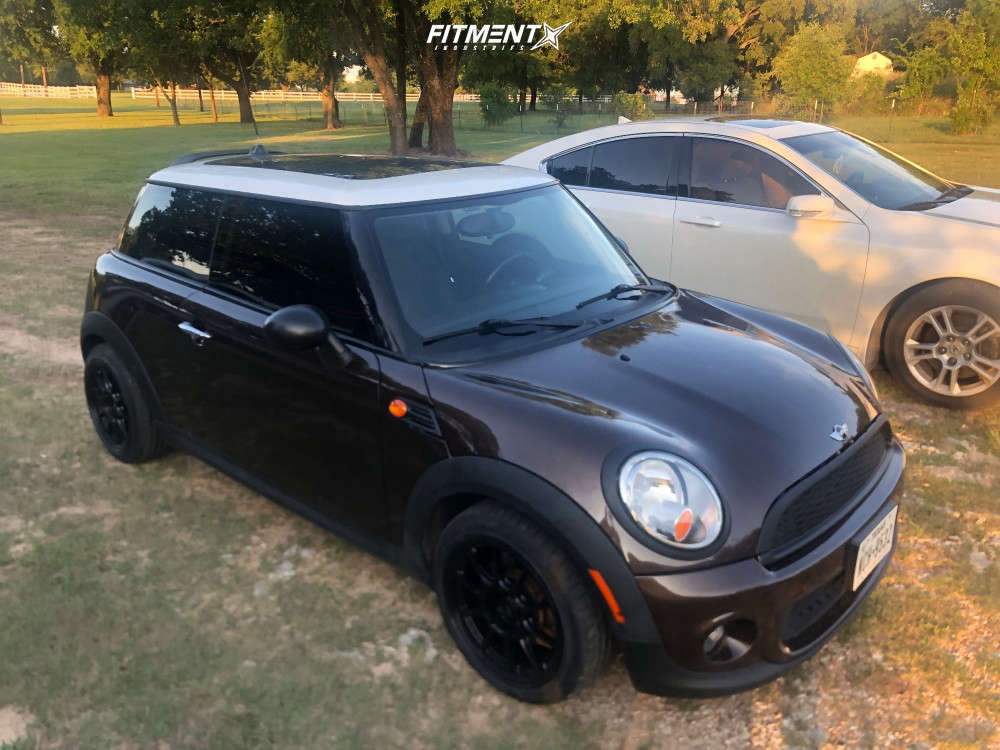 2012 Mini Cooper Base with 16x8 Konig Dekagram and Atrezzo 205x45 on ...