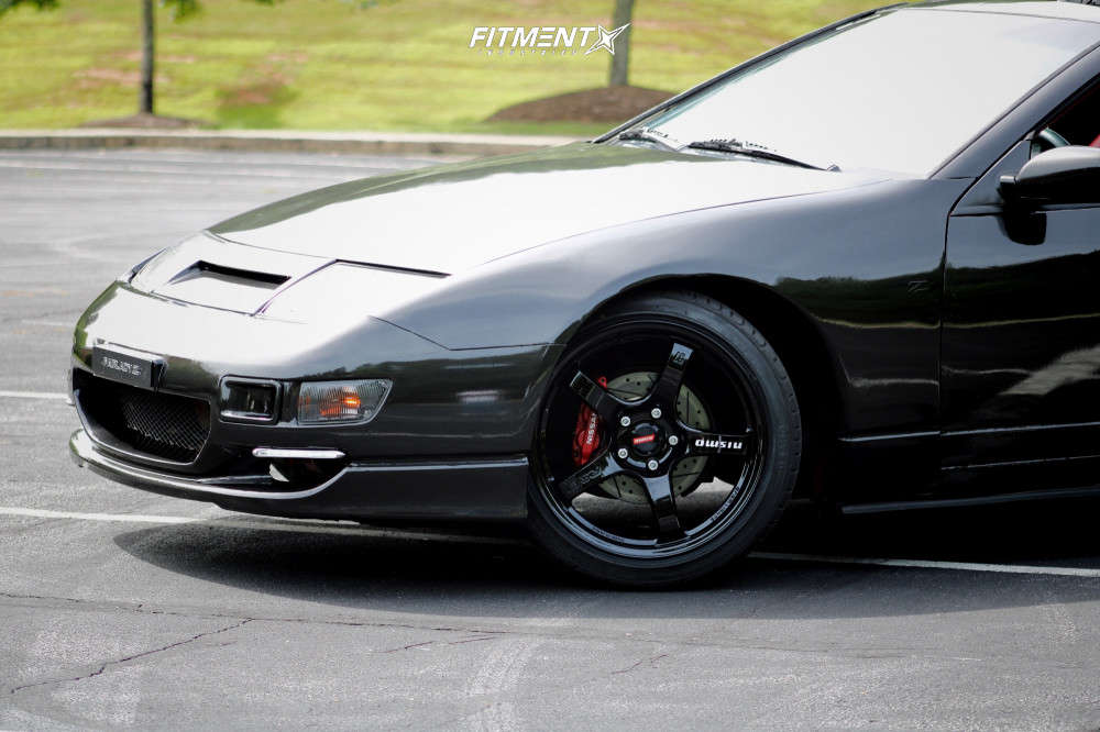1993 Nissan 300ZX 2 2 with 18x9.5 Rays Engineering 57cr and Ohtsu ...
