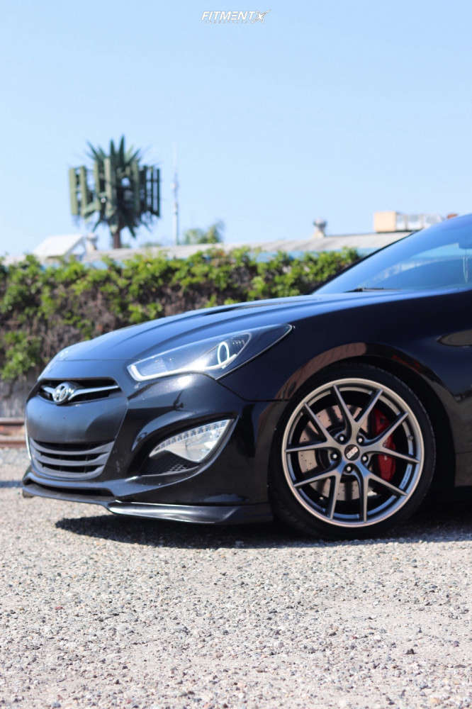 2013 Hyundai Genesis Coupe 3.8 Track with 19x8.5 BBS Ci-r and Toyo ...