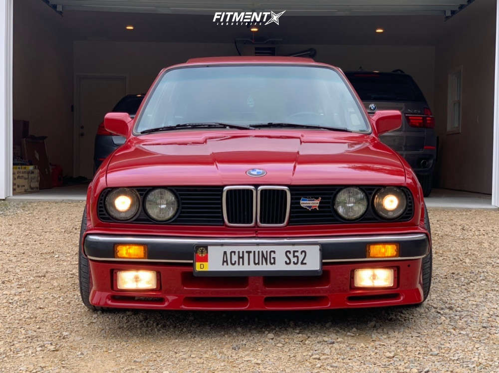 1986 BMW 325es Base with 16x8 Varrstoen Es1 and Antares 205x50 on ...