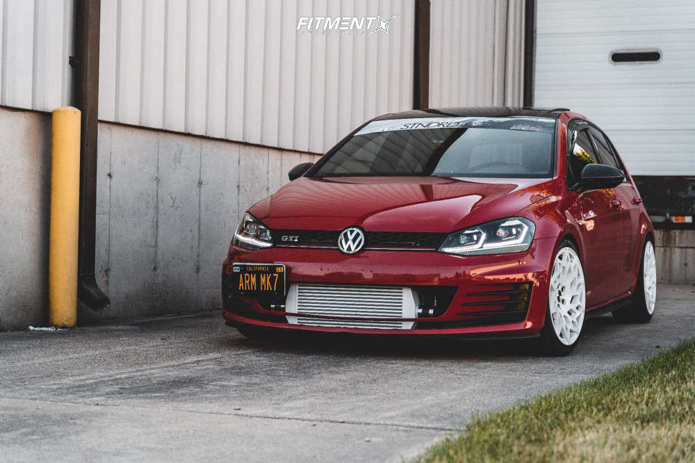 2015 Volkswagen GTI Autobahn with 18x8.5 WatercooledIND Md1 and Toyo ...