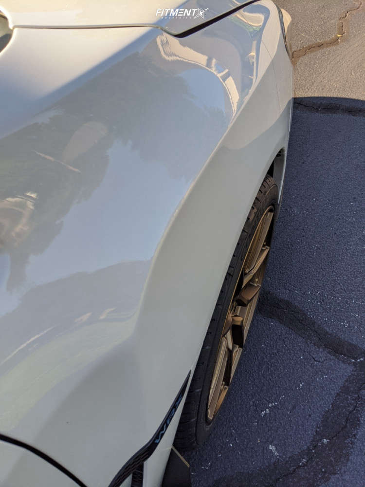 2015 Subaru WRX Limited with 18x8.5 Option Lab R716 and Continental ...