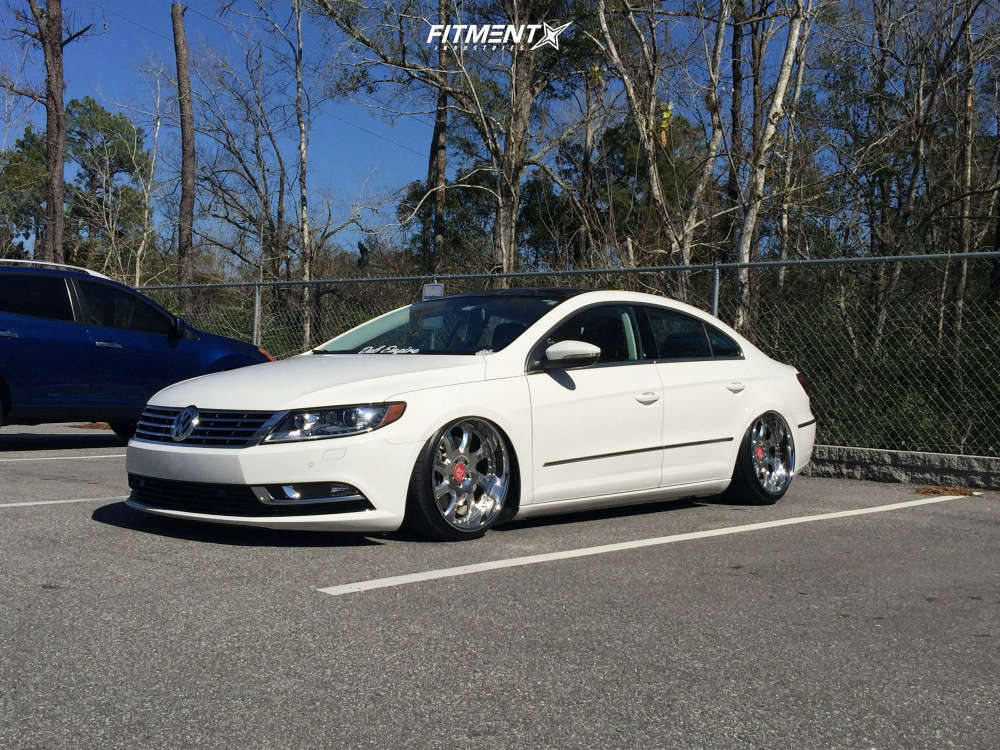 2014 Volkswagen CC Executive with 19x10 VIP Modular VR12 and Achilles ...
