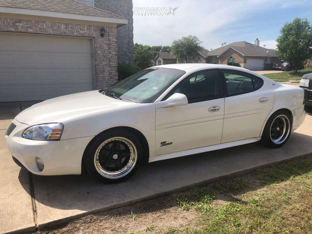 2004 Pontiac Grand Prix GT1 with 18x9 Konig Ssm and Firestone 245x45 on Coilovers 1141926 Fitment Industries