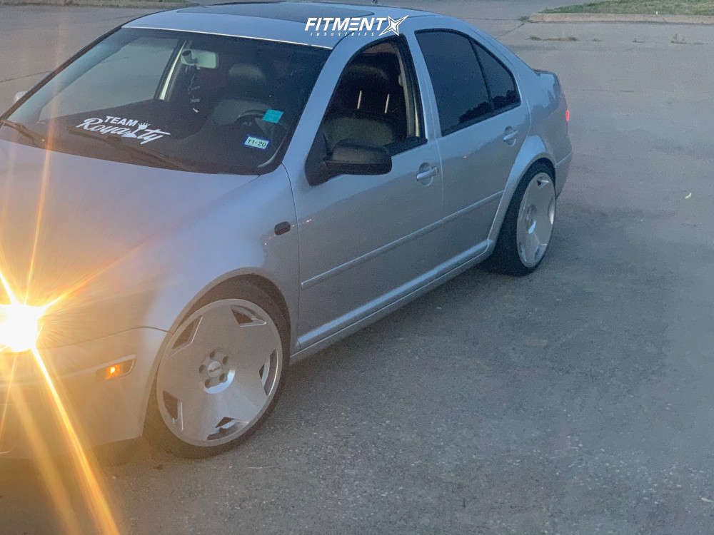 2000 Volkswagen Jetta GL with 18x8.5 Alzor 081 and Sunny 215x40 on ...