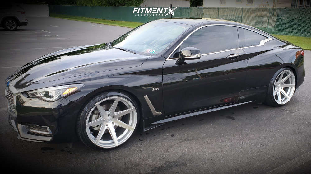 2018 INFINITI Q60 Pure with 20x11 Rohana Rc7 and Ohtsu 255x35 on ...