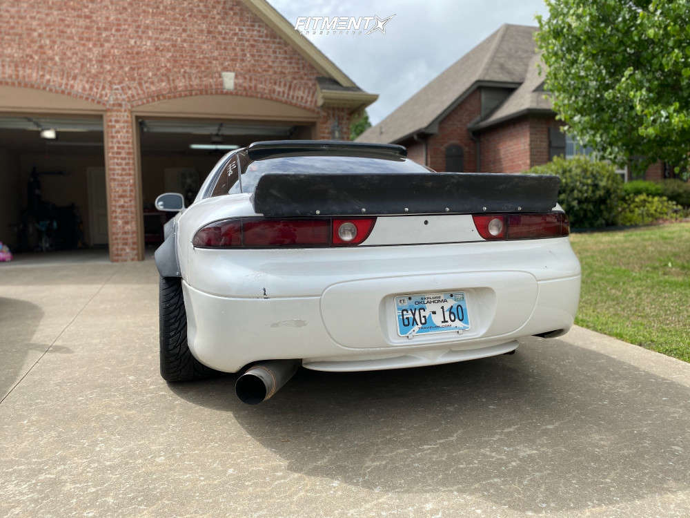 1996 Mitsubishi 3000GT Base with 17x10 STR 526 and Federal 275x40 on ...