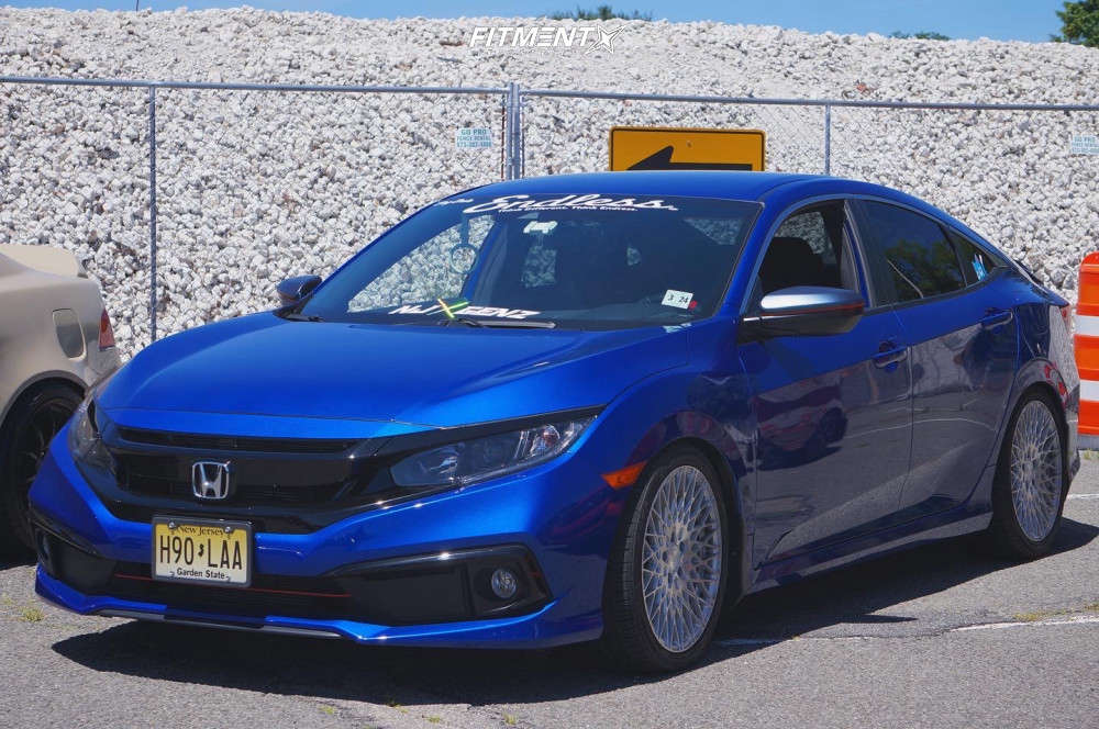 2019 Honda Civic Sport with 18x8 Avant Garde M540 and Zeta 235x40 on ...