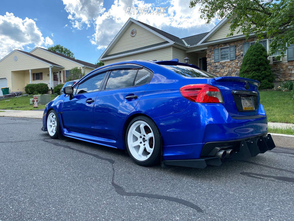 2015 Subaru WRX Limited with 17x9 AVID1 AV6 and Federal 235x40 on ...