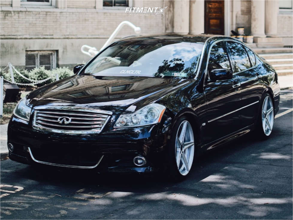 2008 INFINITI M45 X with 20x9 Advanti Racing Cammino and Nankang 245x35 ...