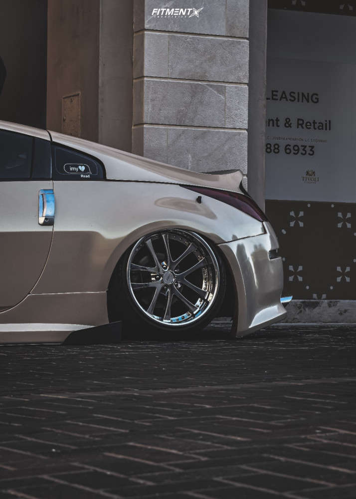 2003 Nissan 350Z Base with 19x11 Weds Lxz and Lionhart 225x35 on Air ...