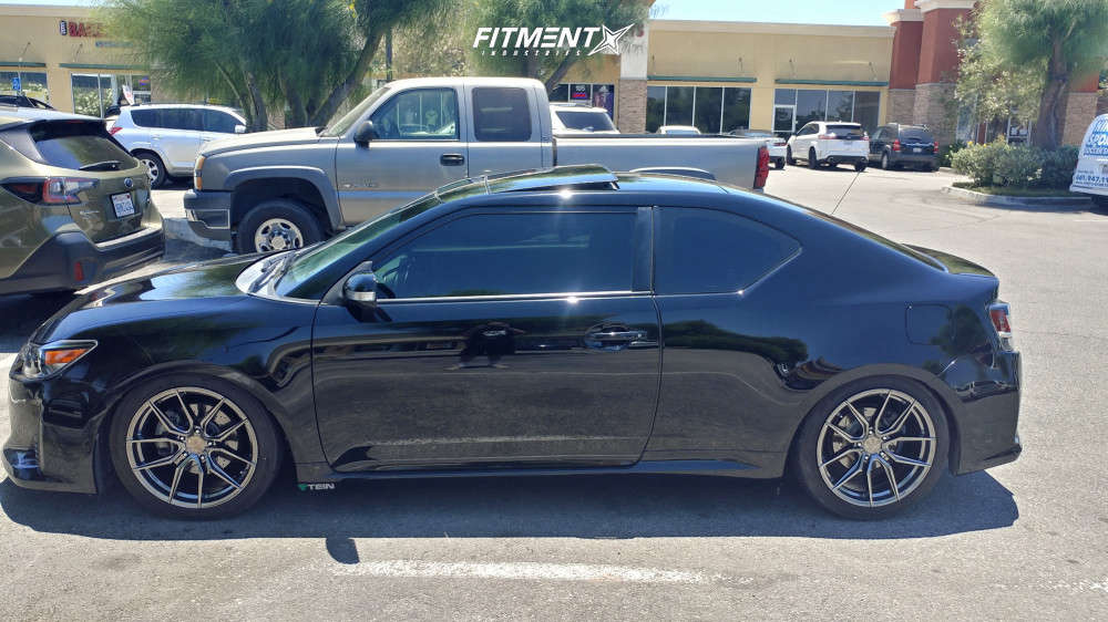2015 Scion TC Base with 18x8.5 XXR 559 and Nitto 225x45 on Coilovers ...