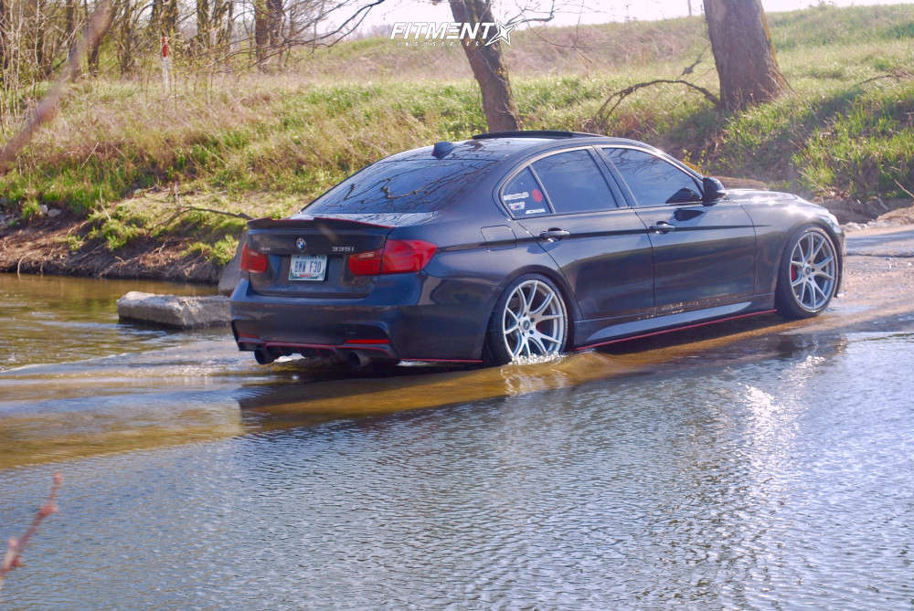 2013 BMW 335i XDrive Base with 19x8.5 Forgestar Cf5v and Bridgestone ...