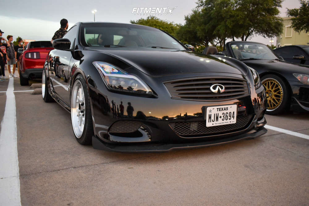 2008 INFINITI G37 Sport with 19x9.5 ESR Cs11 and Accelera 255x35 on ...
