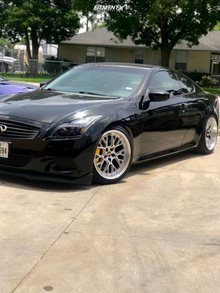 2008 INFINITI G37 Sport with 19x9.5 ESR Cs11 and Accelera 255x35 on ...