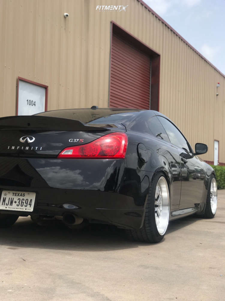 2008 INFINITI G37 Sport with 19x9.5 ESR Cs11 and Accelera 255x35 on ...