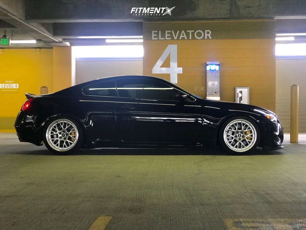 2008 INFINITI G37 Sport with 19x9.5 ESR Cs11 and Accelera 255x35 on ...