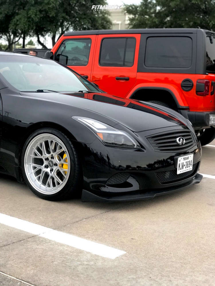 2008 INFINITI G37 Sport with 19x9.5 ESR Cs11 and Accelera 255x35 on ...