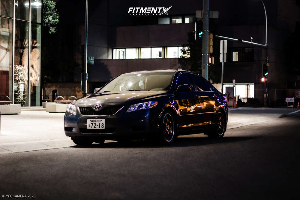 2007 Toyota Camry LE with 18x7.5 Konig Next and Continental 245x40 on ...