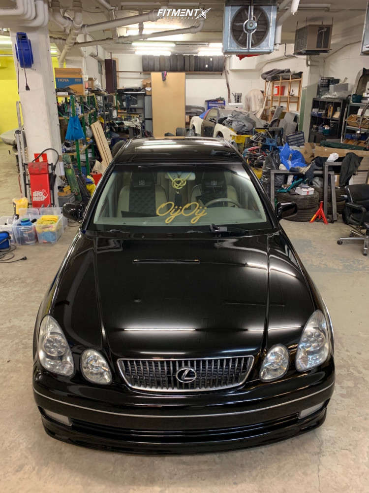 2001 Lexus GS300 Base with 19x10.5 Riverside Trafficstar Dtx and ...