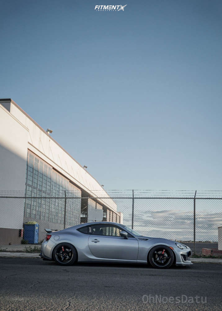 2017 Subaru BRZ Base with 18x9.5 Gram Lights 57CR and Nitto 235x40 on ...