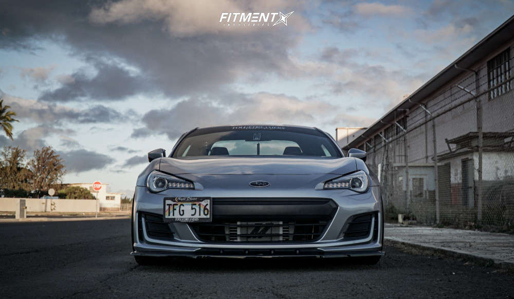 2017 Subaru BRZ Base with 18x9.5 Gram Lights 57CR and Nitto 235x40 on ...