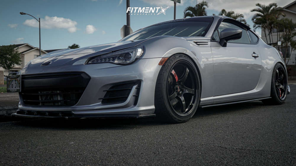 2017 Subaru BRZ Base with 18x9.5 Gram Lights 57CR and Nitto 235x40 on ...
