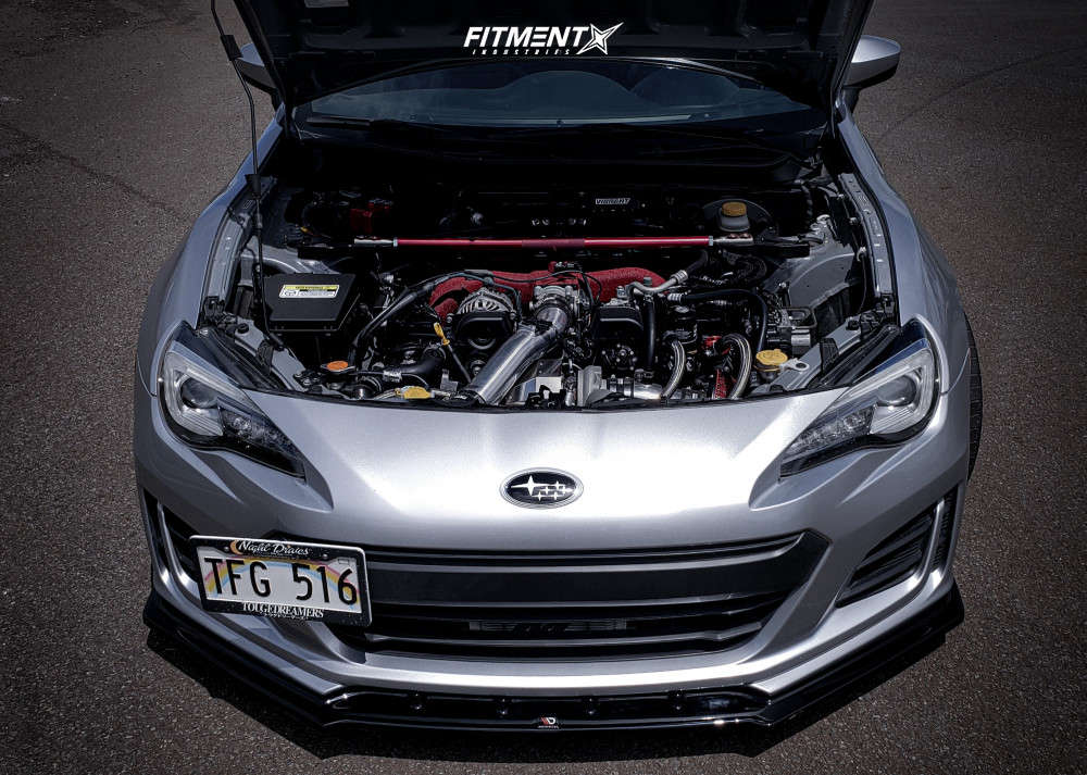 2017 Subaru BRZ Base with 18x9.5 Gram Lights 57CR and Nitto 235x40 on ...