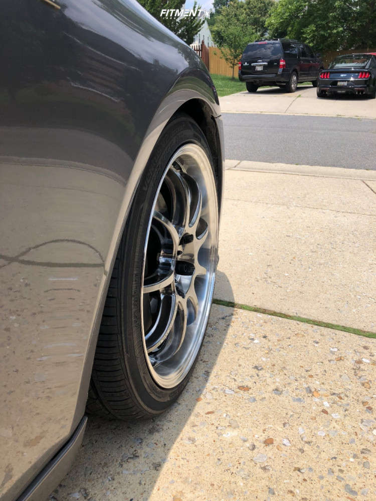 2015 Lexus IS350 F Sport with 18x8.5 Work D9r and Hankook 225x40 on ...