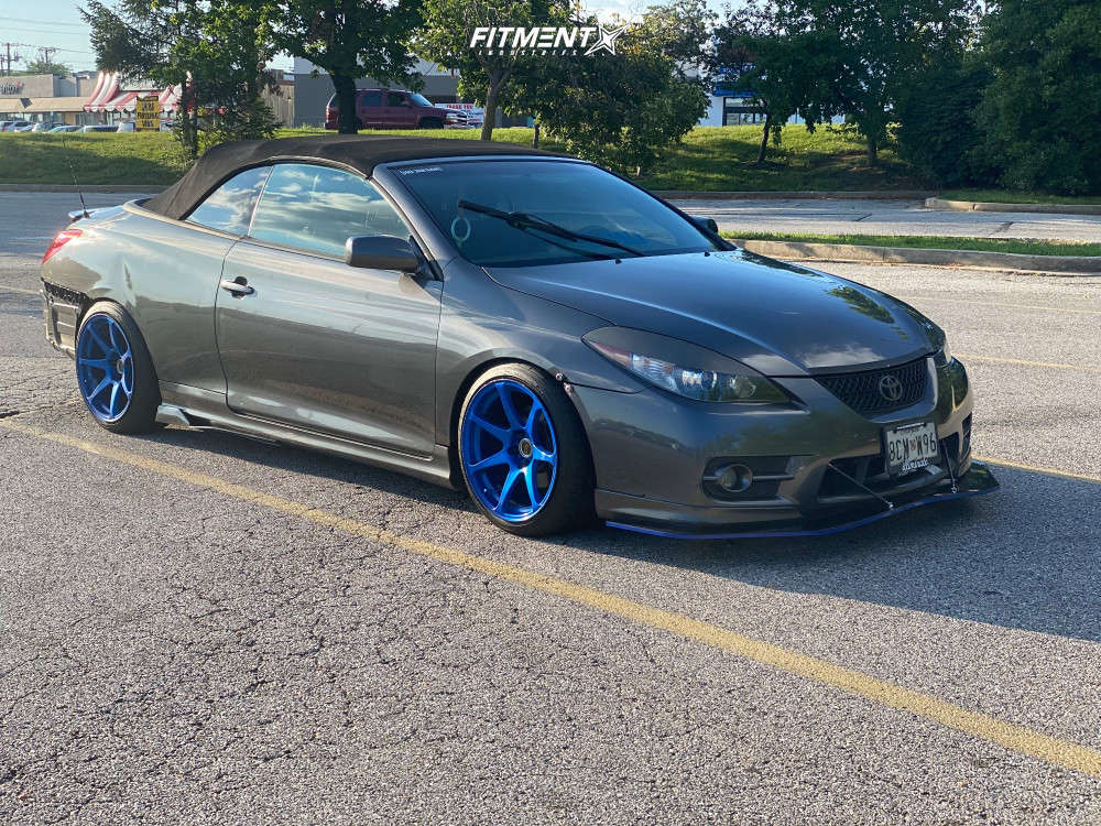 2007 Toyota Solara Sport with 18x9.5 MB Wheels Battles and Federal ...