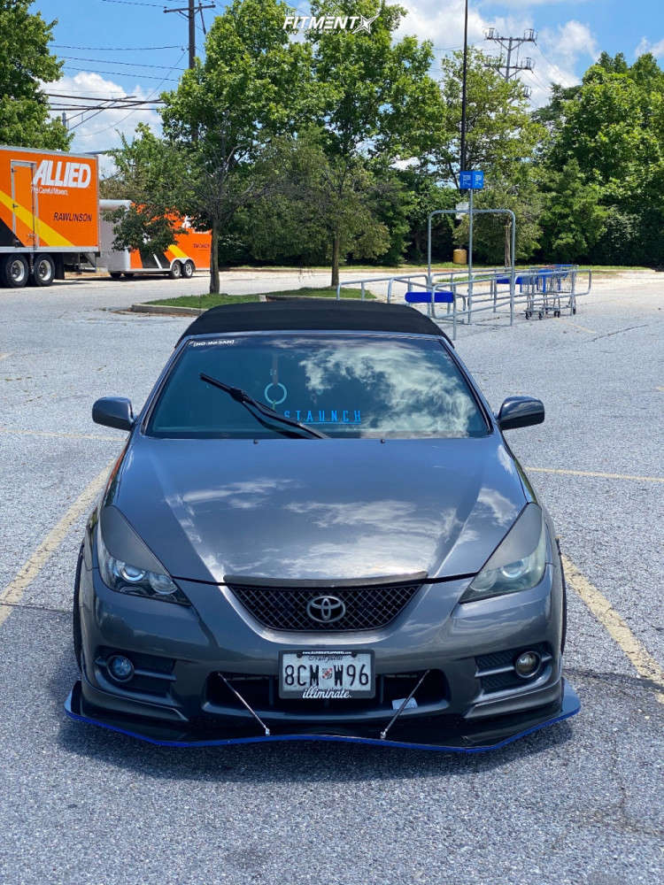 2007 Toyota Solara Sport with 18x9.5 MB Wheels Battles and Federal ...