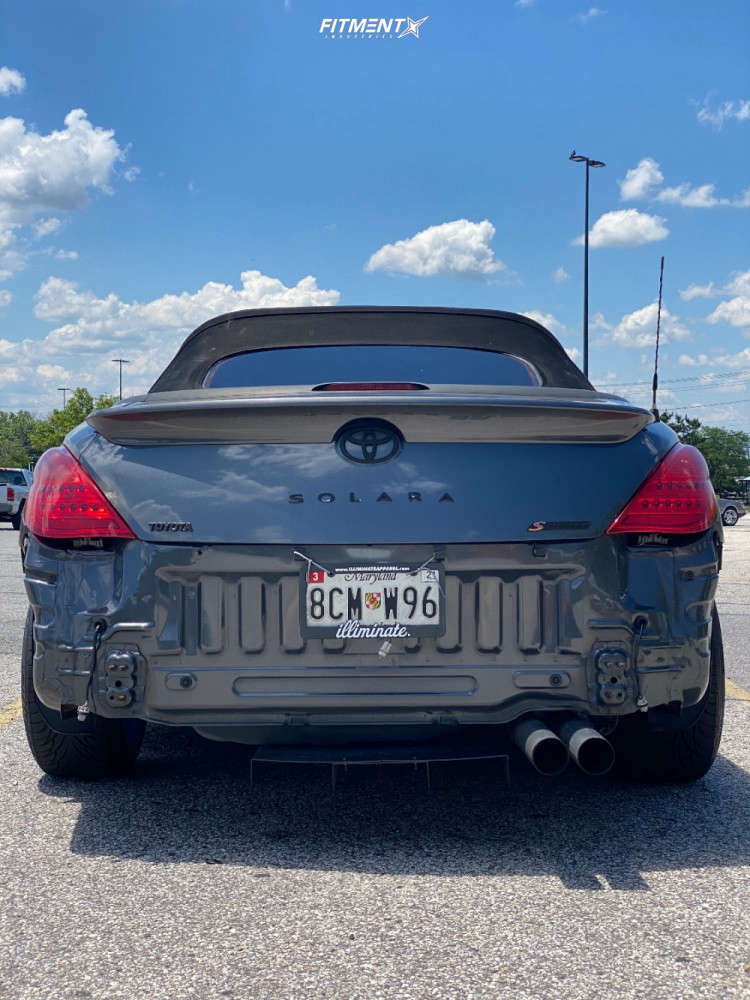 2007 Toyota Solara Sport with 18x9.5 MB Wheels Battles and Federal ...