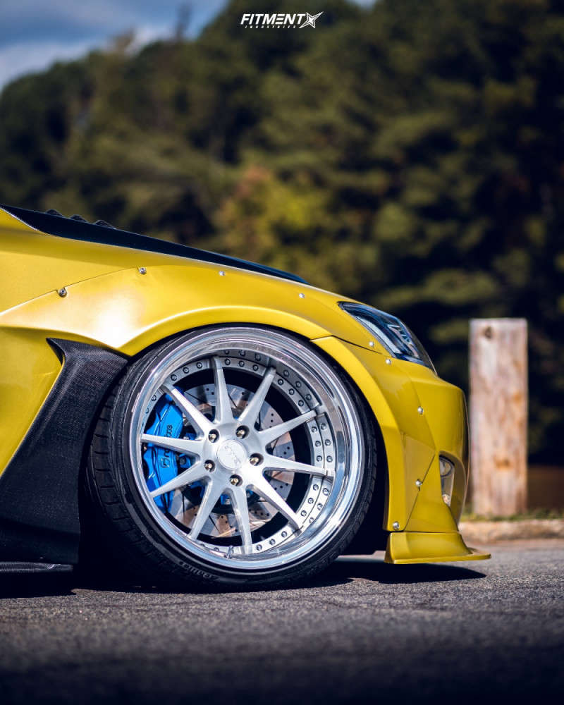 2008 Lexus IS250 4dr Sedan (2.5L 6cyl 6A) with 19x10.5 GMR VSS-5 and ...